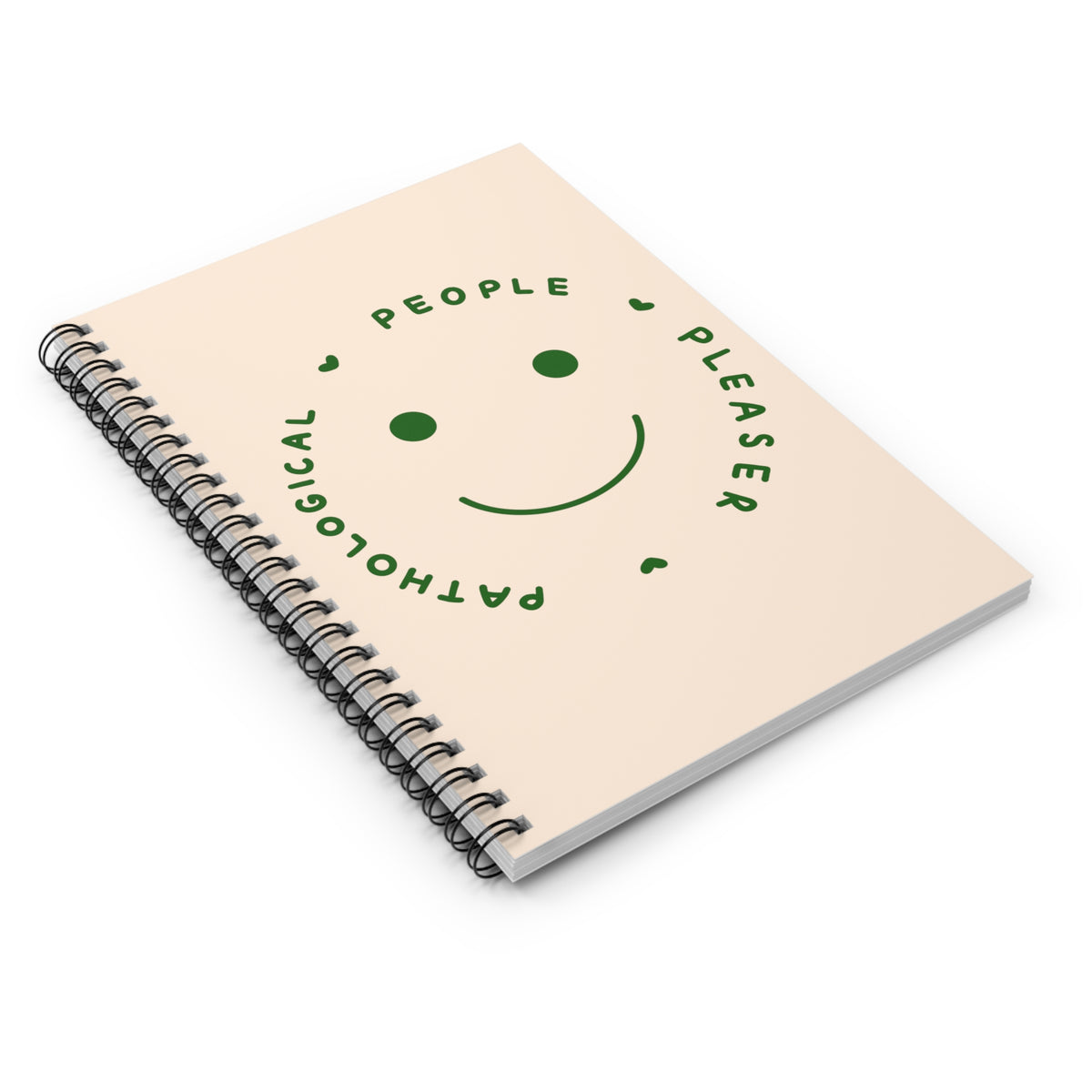People Pleaser Spiral Notebook - Ruled Line – Dizzy Dahlias